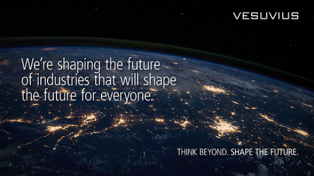 Think beyond. Shape the future. - Vesuvius